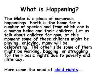 Importance of Child Rights | PPTX