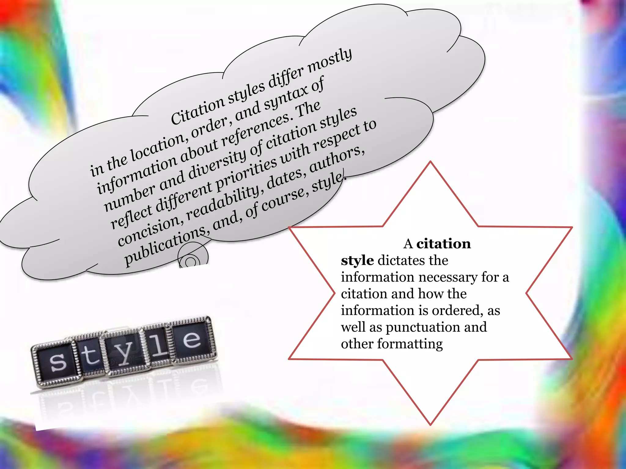 The importance of citation | PPTX