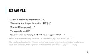 Importance of Citations in academic research | PPT