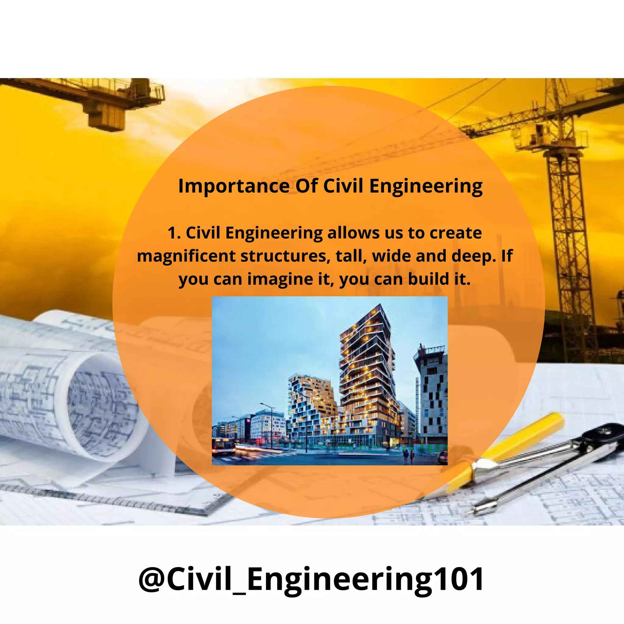 Importance of civil engineering | PDF