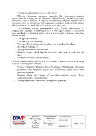 Importance of Classroom Management | PDF