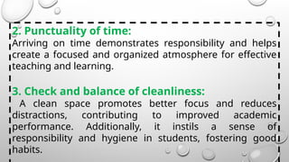 Importance of Classroom routine and Structuring.pptx | Homework and ...