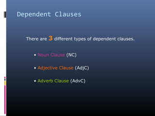 Importance of clause | PPT