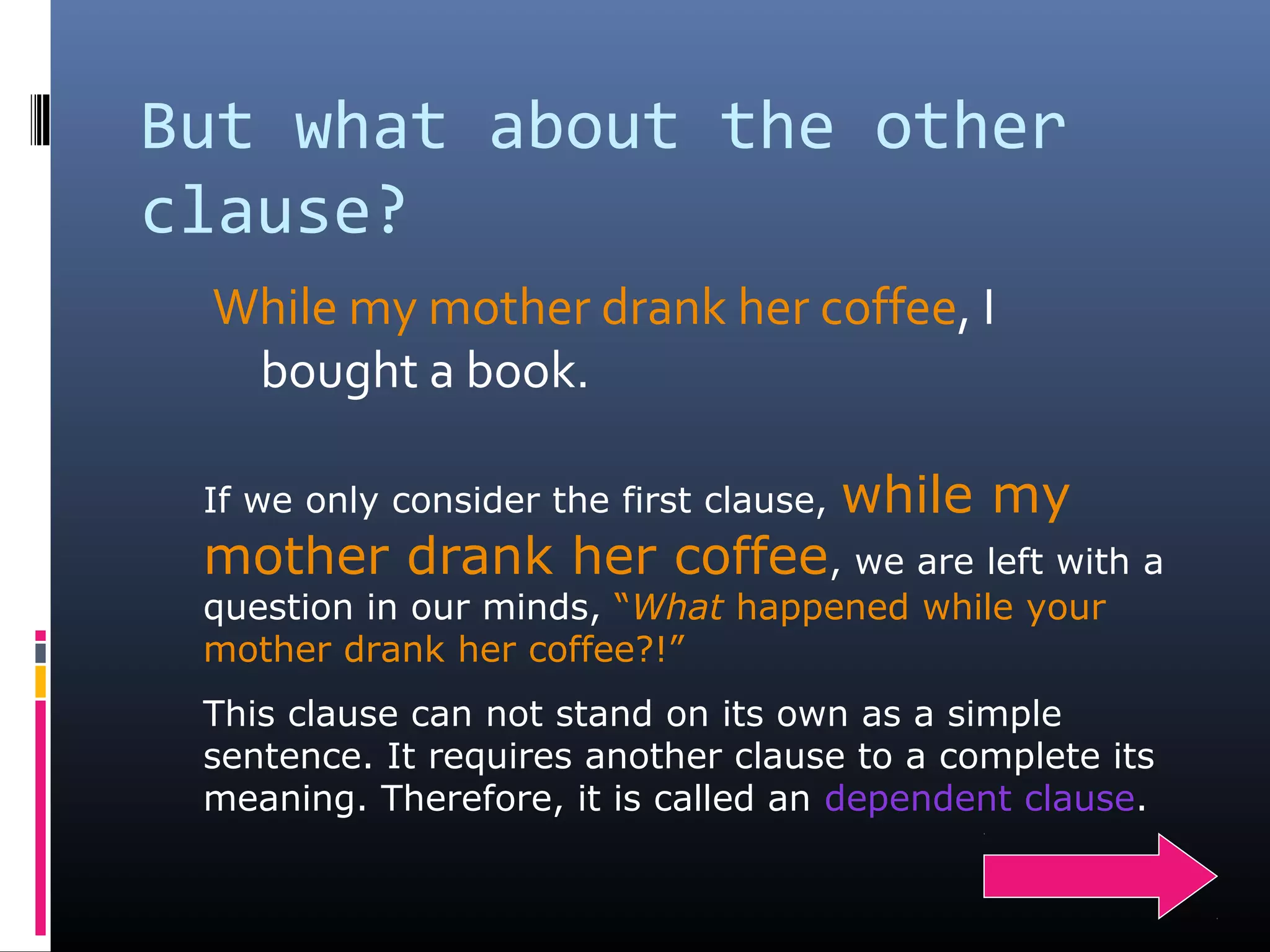 Importance of clause | PPT