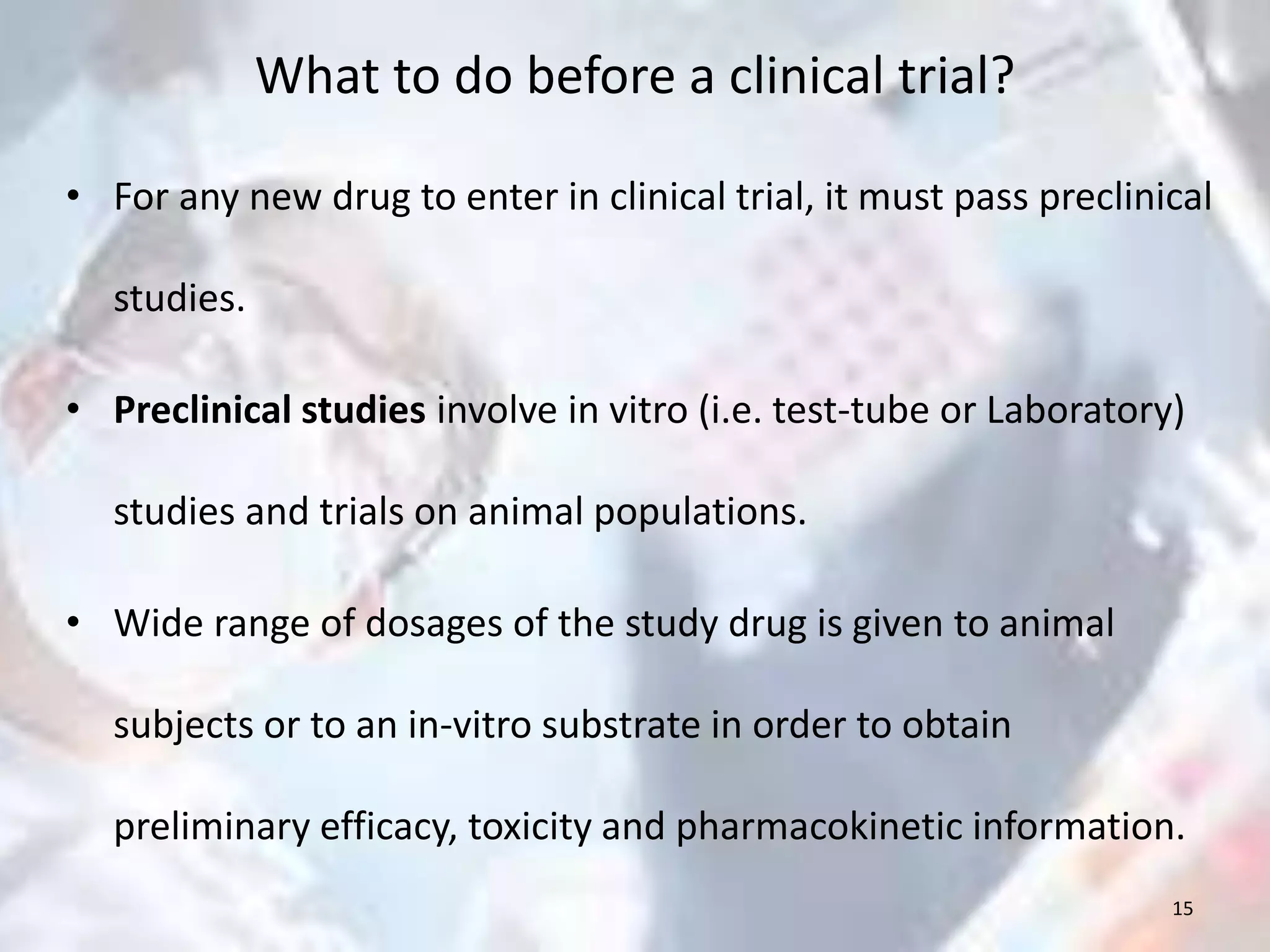 Importance of clinical trials | PPTX