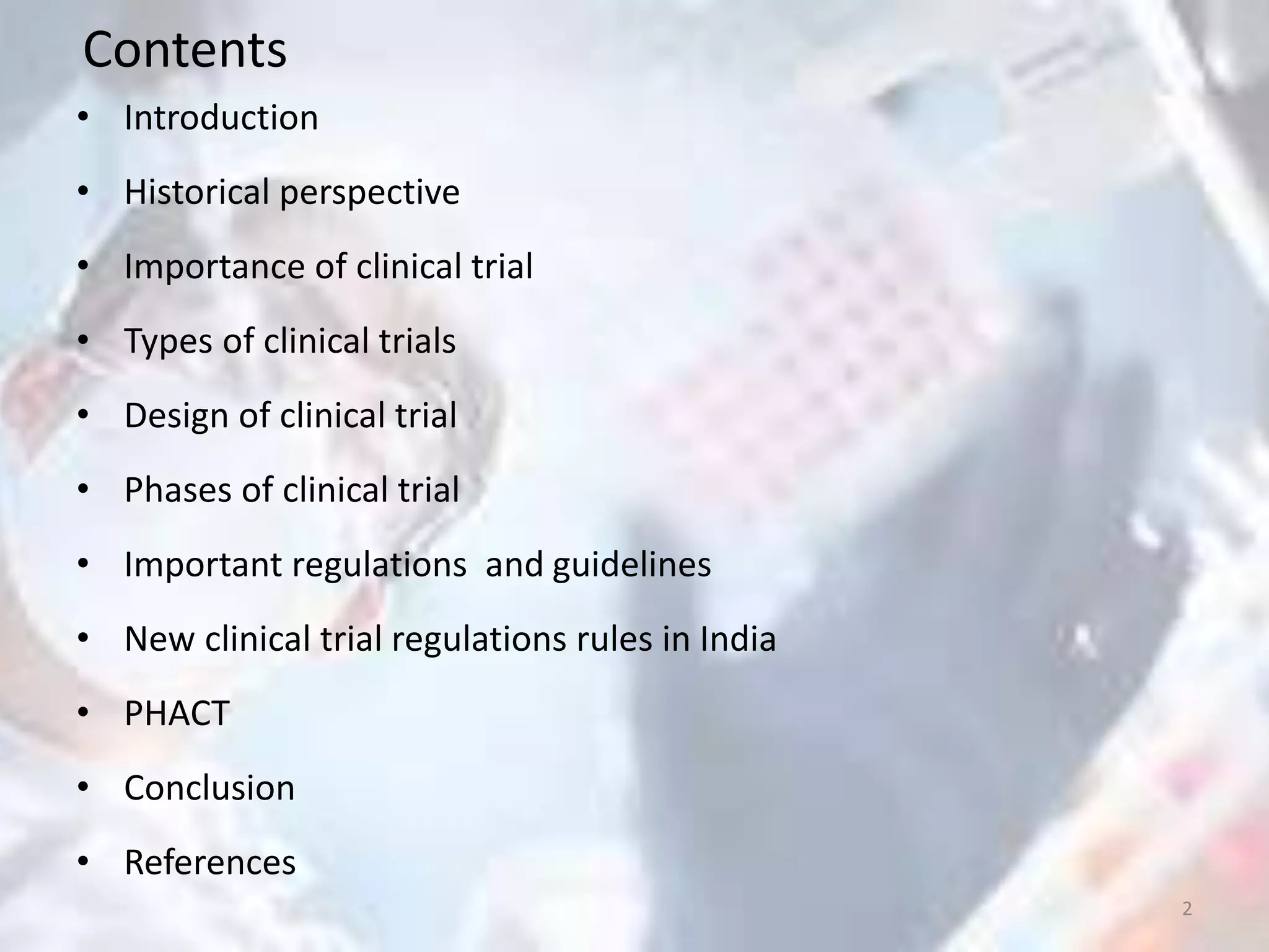 Importance of clinical trials | PPTX