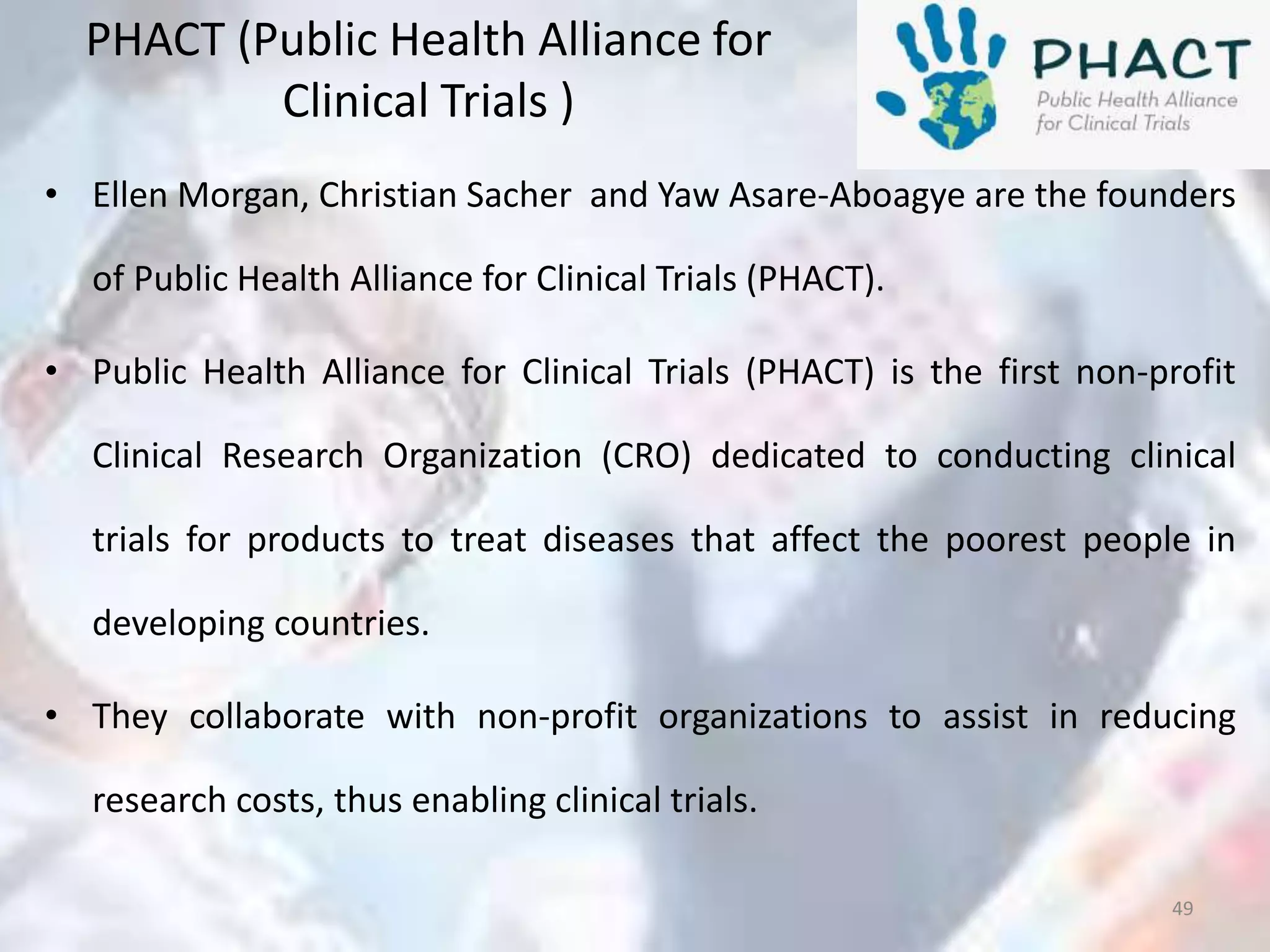 Importance of clinical trials | PPTX