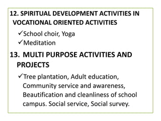 CO CURRICULAR ACTIVITIES | PPTX