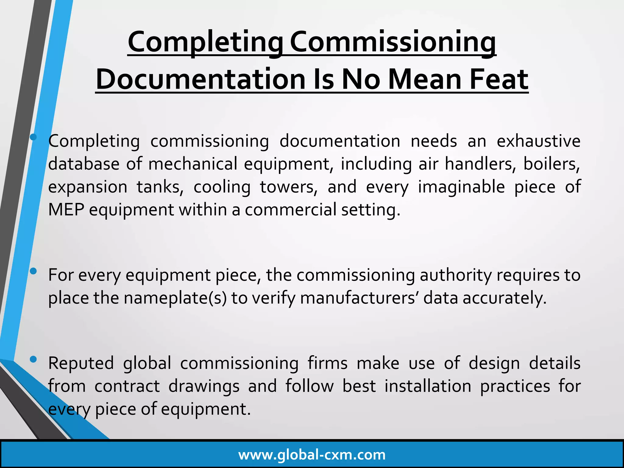 Leading UK Commissioning Management Company | PPT