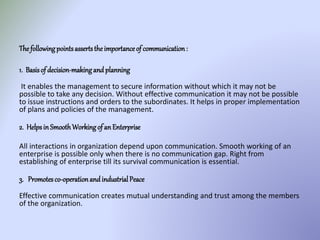 Importance of communication | PPT