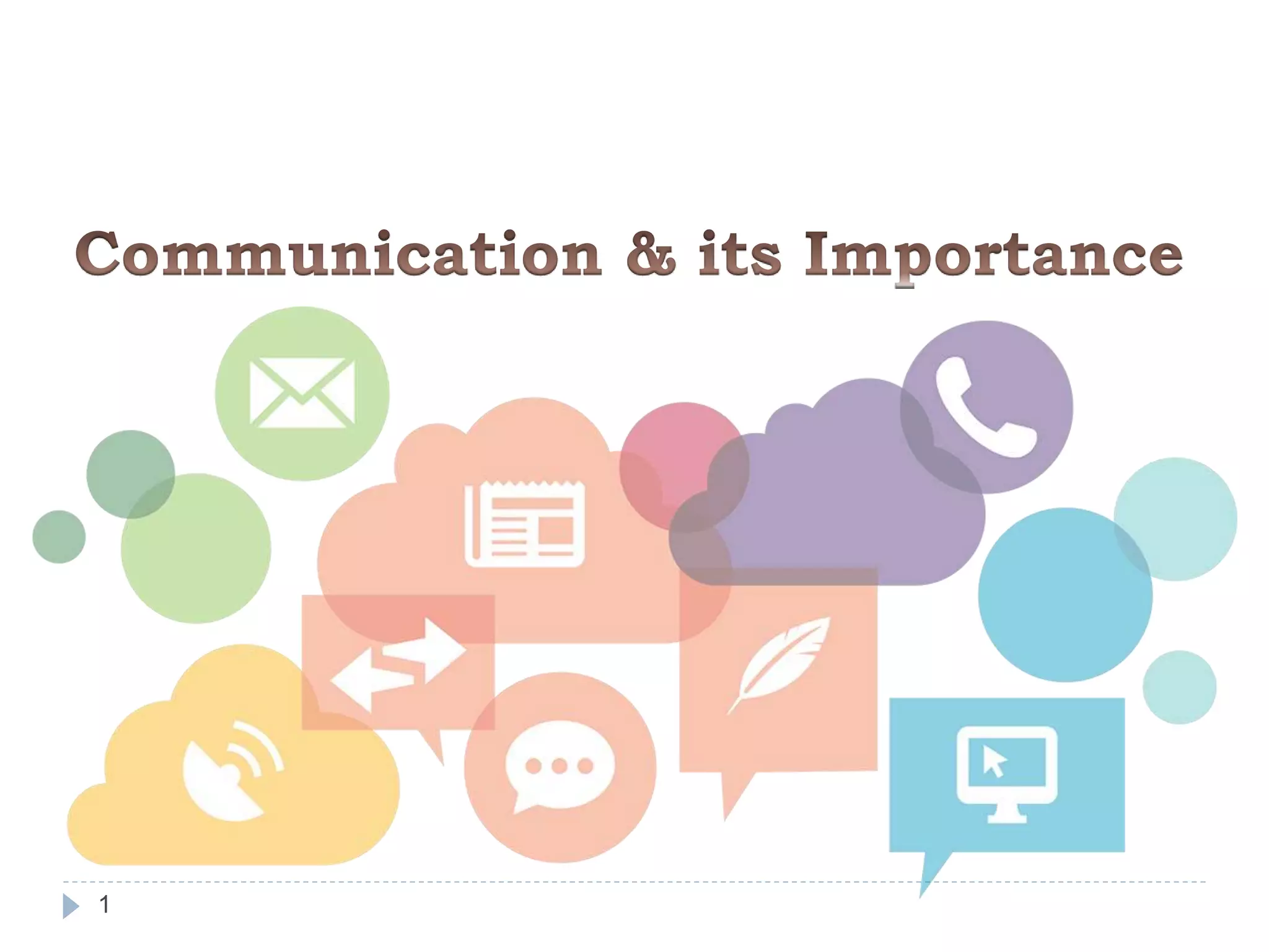 Importance of Communication | PPTX