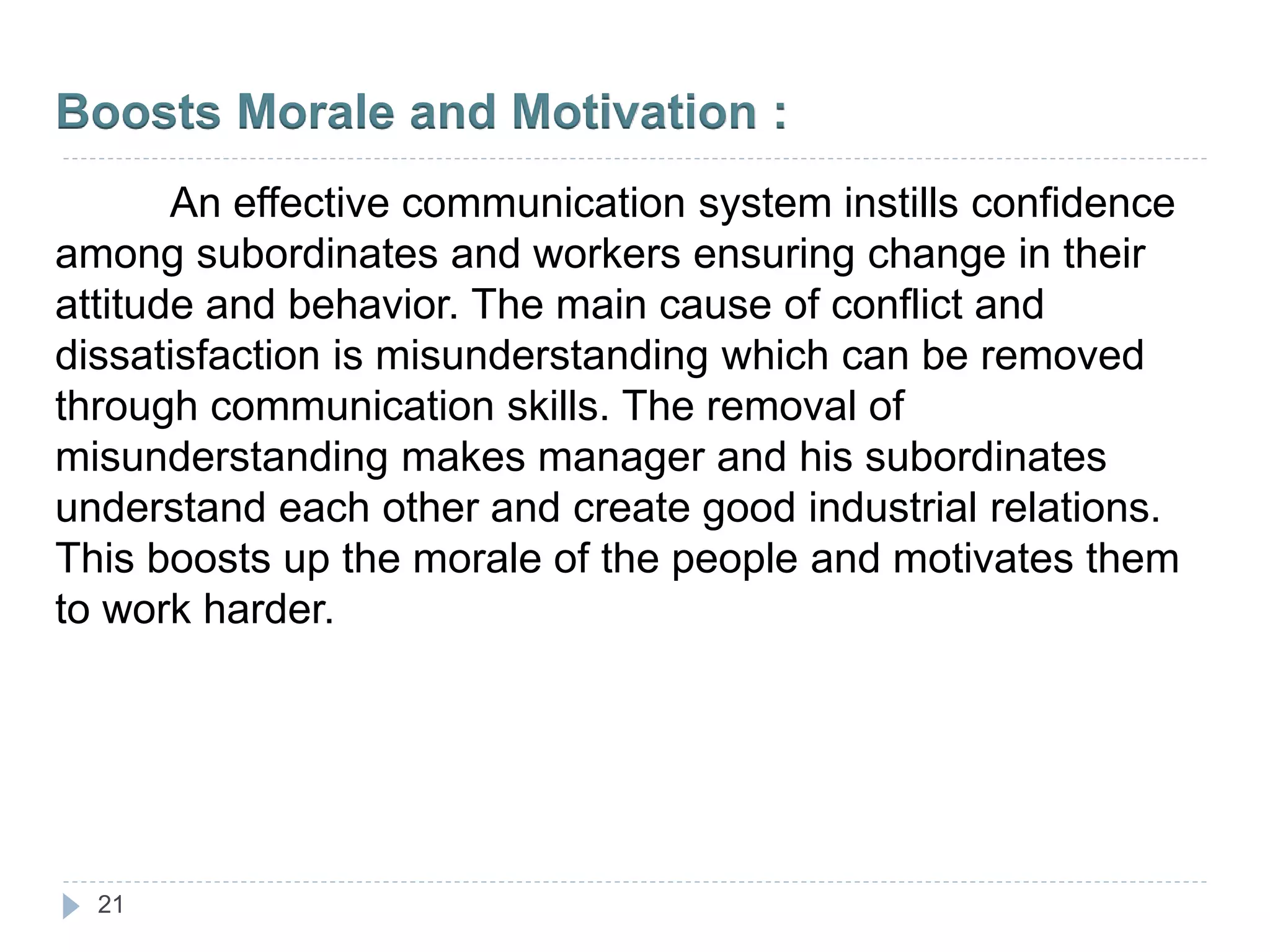Importance of Communication | PPTX