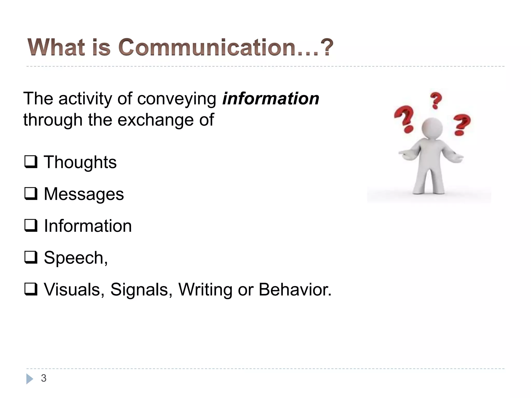 Importance of Communication | PPTX
