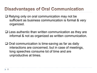 Importance of Communication | PPTX