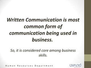 Importance of communication in business | PPTX