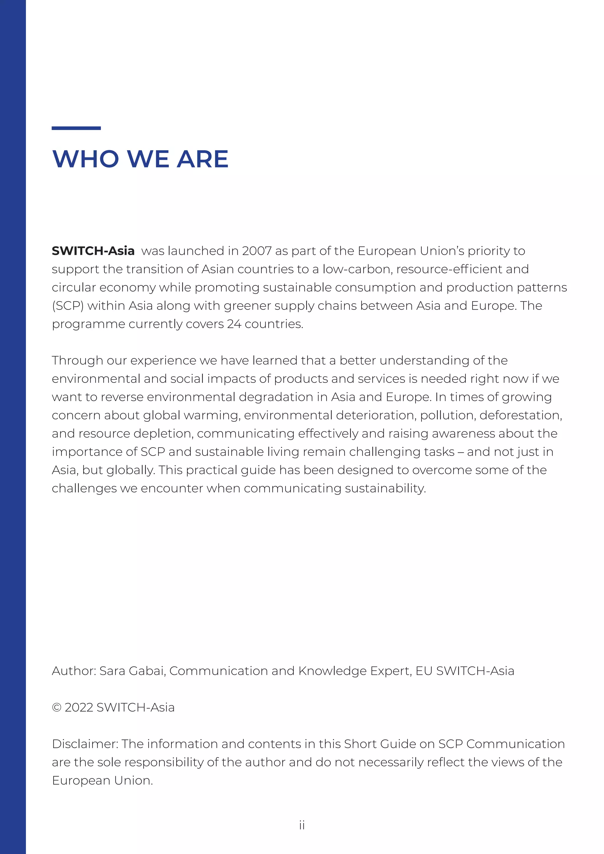 Importance of Communication in Sustainability - Foundation for MSME Clusters (FMC) | PDF