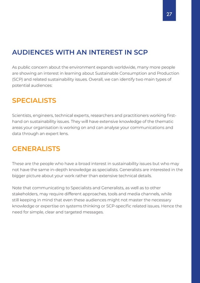 Importance of Communication in Sustainability - Foundation for MSME Clusters (FMC) | PDF