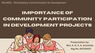 Importance of community participation in development projects.pdf