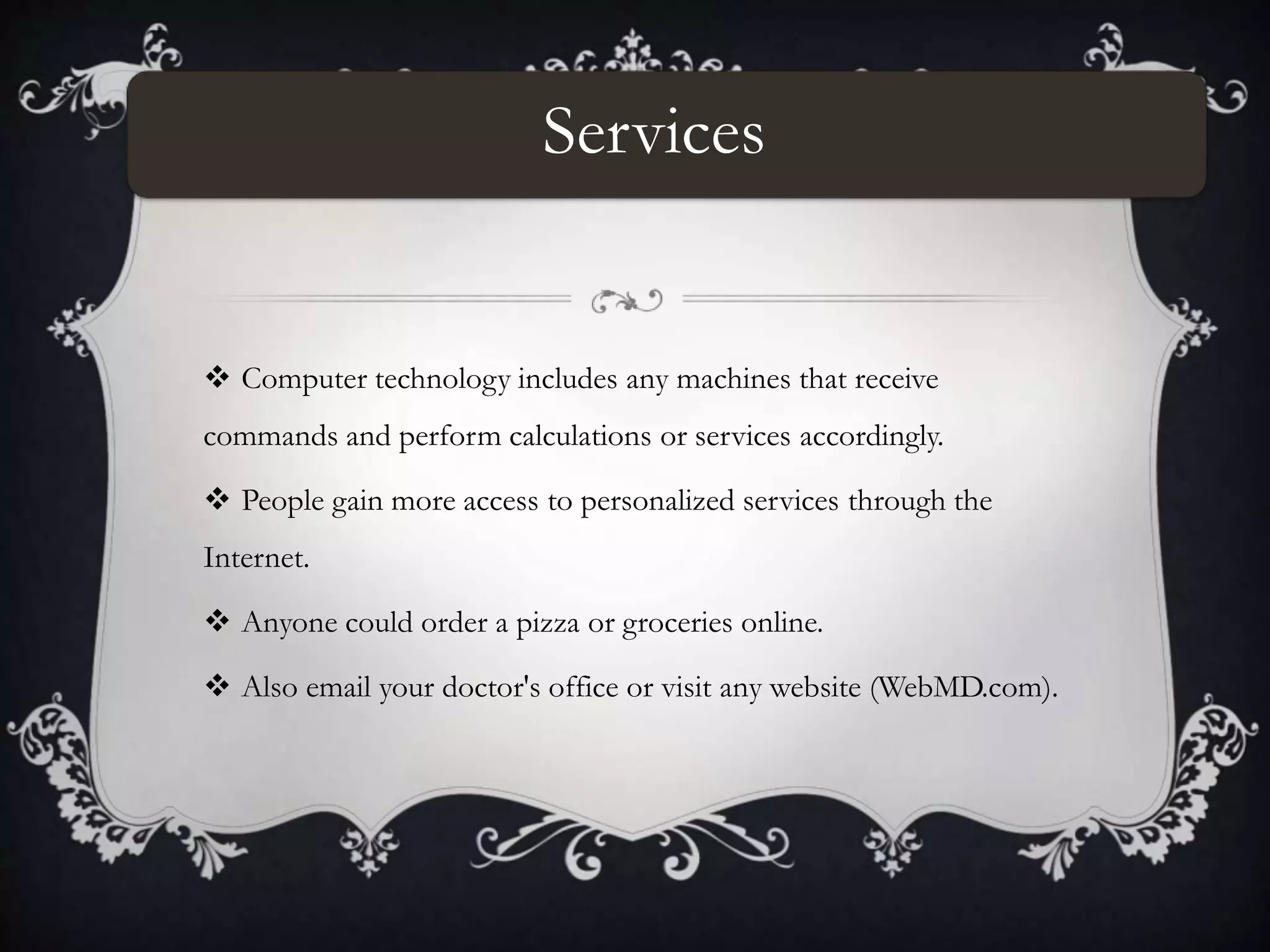 Importance of computer | PPTX