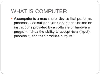Importance of computer.pptx | Technology & Computing