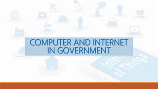 Importance of computer and internet | PPTX