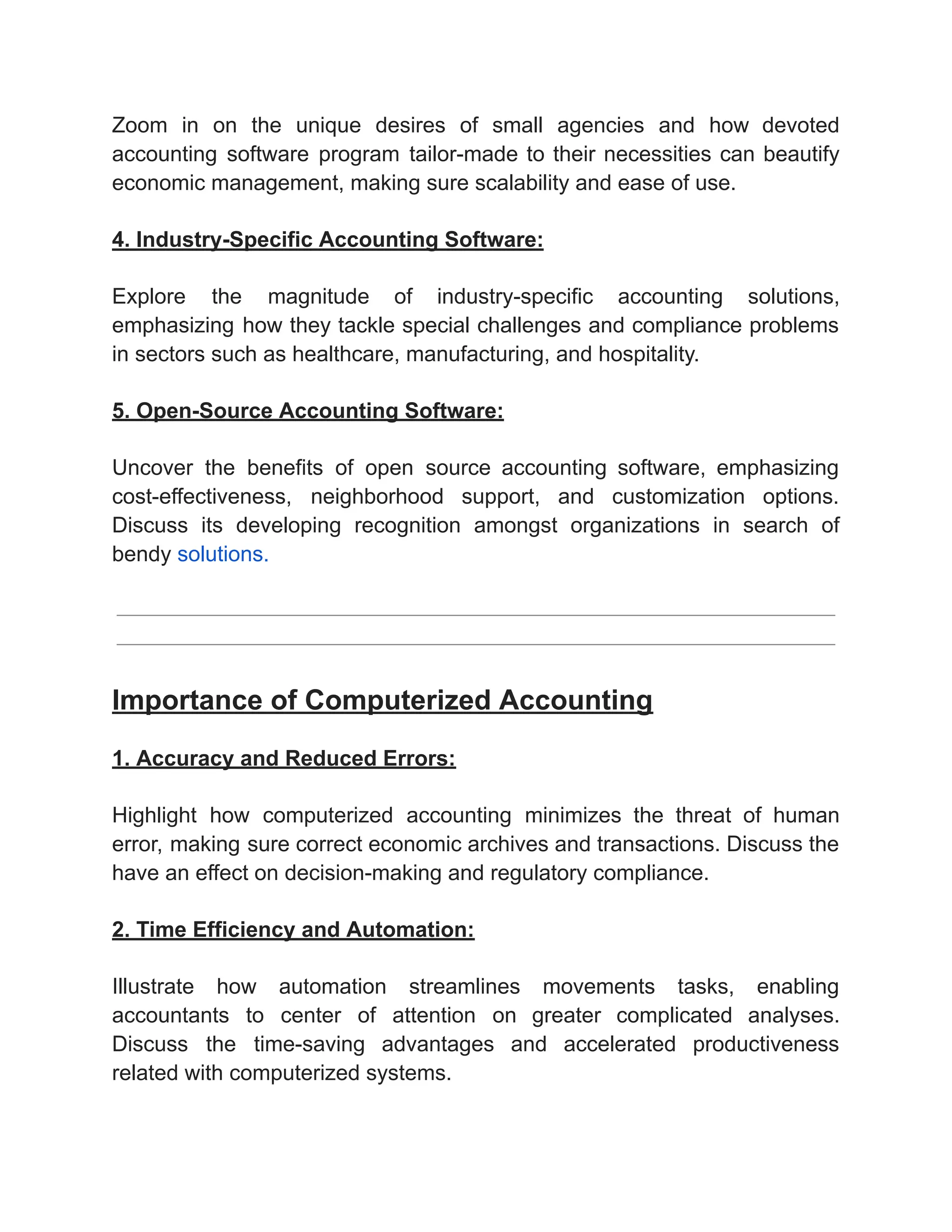 Importance of Computerized Accounting.pdf | Databases | Computer Software and Applications