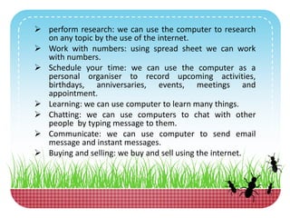 Importance of computer | PPT
