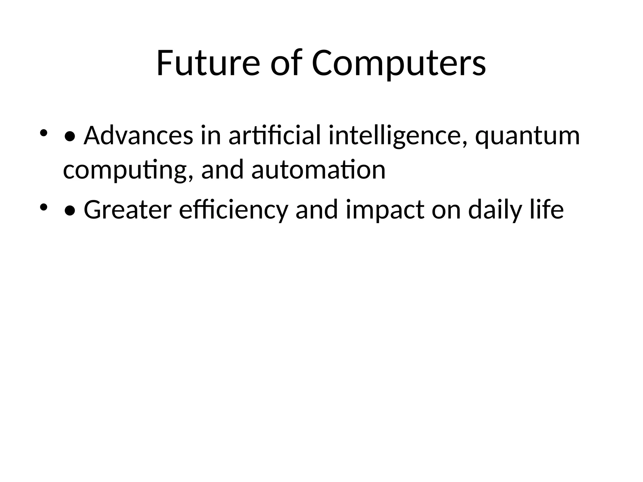 The Importance of Computers in Everyday Life | PPTX