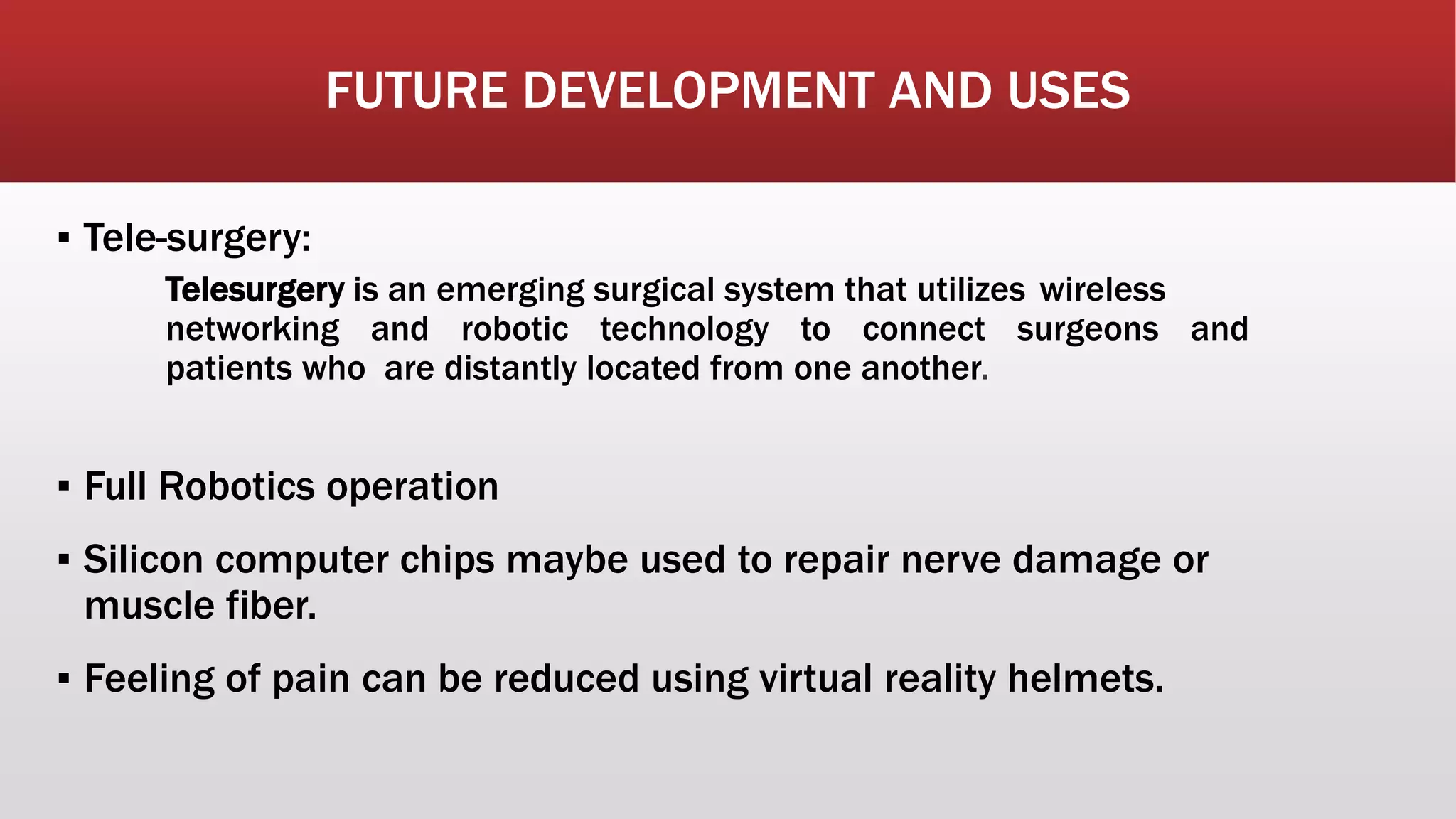 Importance of computers in Medicine,/Healthcare | PPTX