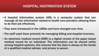Importance of computers in Medicine,/Healthcare | PPTX