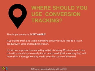 Importance of Conversion Tracking | PDF