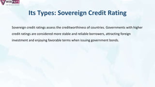 Importance of Credit Rating | PPTX