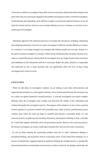 IMPORTANCE OF CRIMINAL INVESTIGATION final.docx