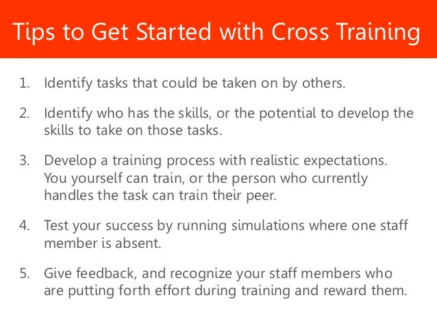 Importance of Cross Training