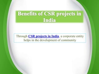 A List Of 11 Large Agriculture Csr Projects In India – YFZES