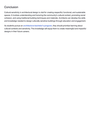Importance of Cultural Sensitivity in Architectural Design.pdf | Design ...
