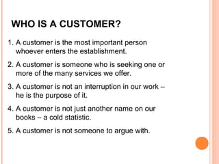 Importance of customer | PPT