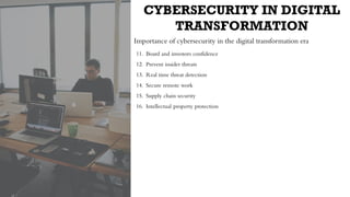 Importance of cybersecurity in digital transformation | 2023 | PDF