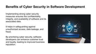 Importance Of Cyber Security In Software Development.pptx | Information ...