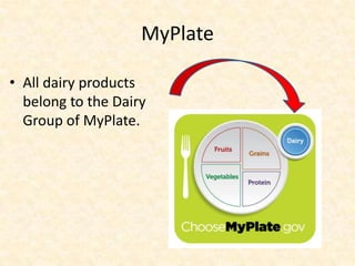 Importance of dairy | PPTX