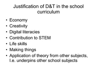 Importance of d and t | PPT