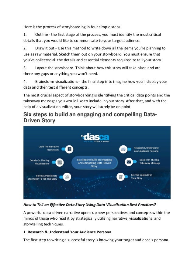 Importance of Data-Driven Storytelling Data Analysis & Visual ...