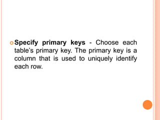 Importance of database design (1) | PPTX