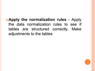 Importance of database design (1) | PPT