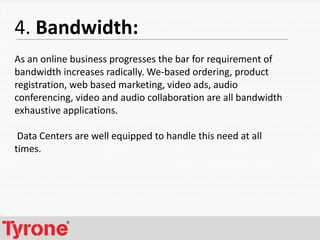 Importance of data centers | PPTX