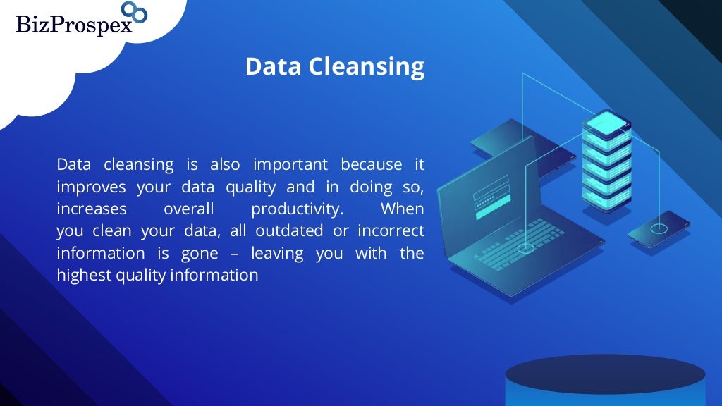 Importance of data cleansing