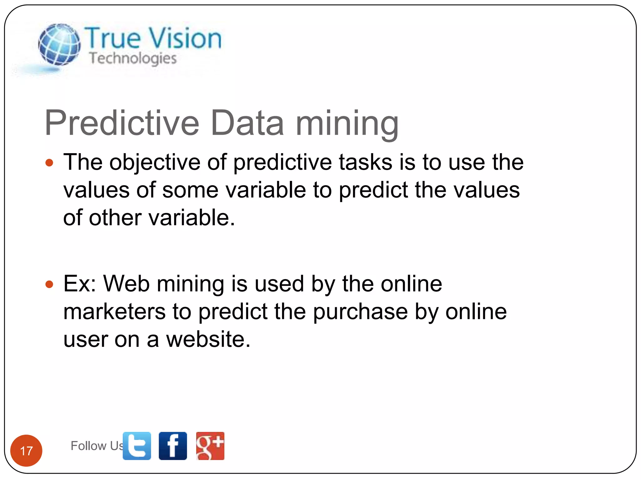 Importance of Data Mining | PPTX