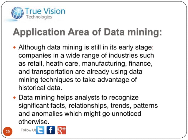 Importance of Data Mining | PPTX