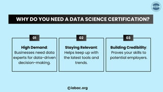 Importance of Data Science Certification | IABAC | PPT
