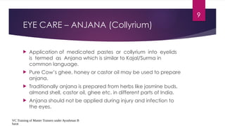 IMPORTANCE OF DINCHARYA(DAILY REGIME) DRJYOTI.pptx